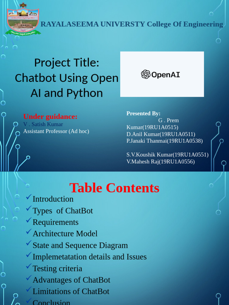 Projects ppt 1 | PDF | Information Science | Cognitive Science