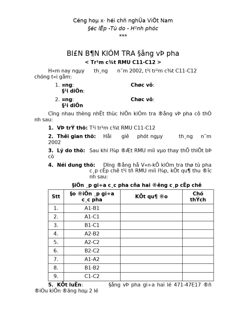 Dong VI Pha | PDF