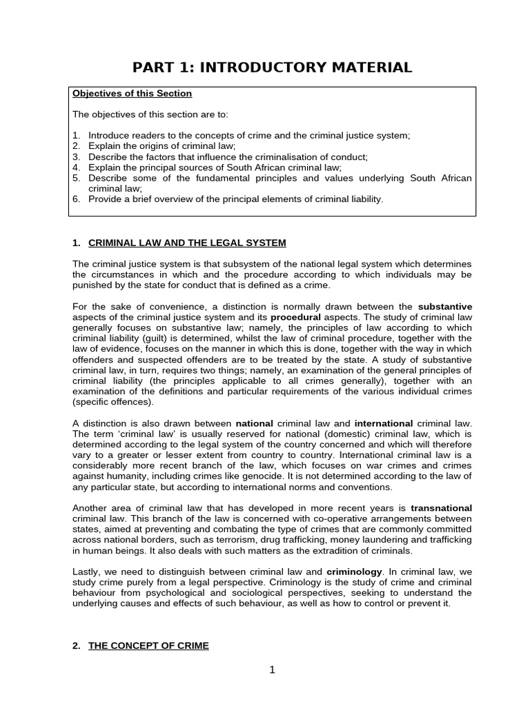 Criminal Law Bible-1 | PDF | Burden Of Proof (Law) | Crimes