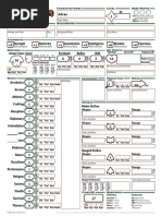 Starfinder 2e Character Sheet | PDF | Role Playing Games