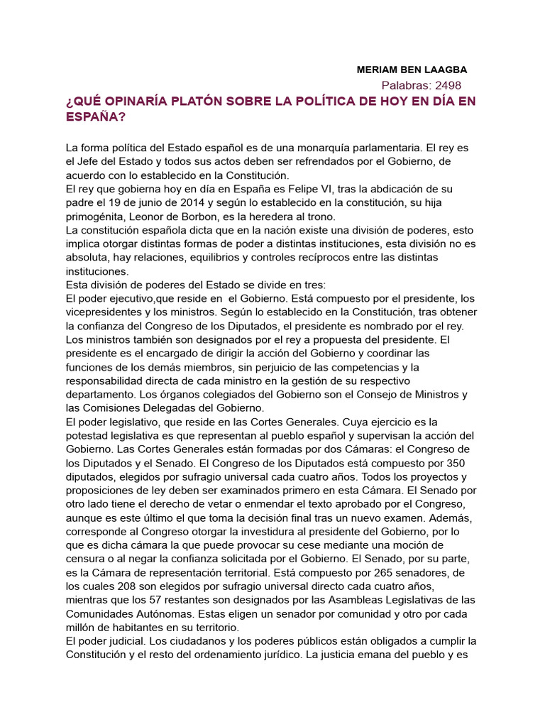 Ben Laagba El Agba Meriam ASSAIG | PDF | Judicaturas | Democracia