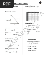 NDA Trigonometry PYQs 2010 2024 | PDF
