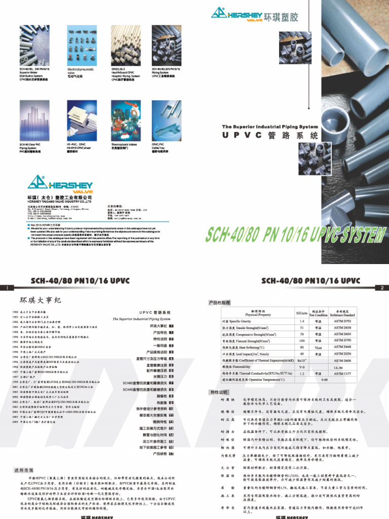 UPVC DIN Catalogue | PDF