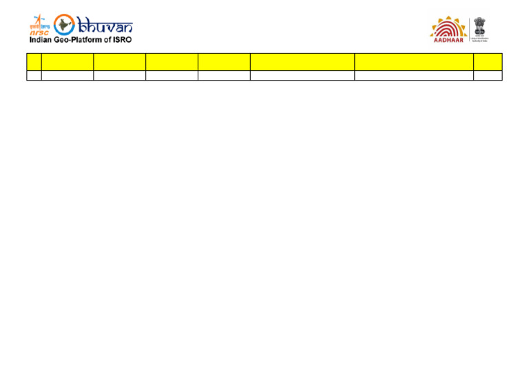 Aadhar Center List | PDF