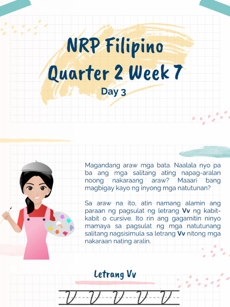 NRP Filipino - Q2 - Week 7 - Day 3 | PDF