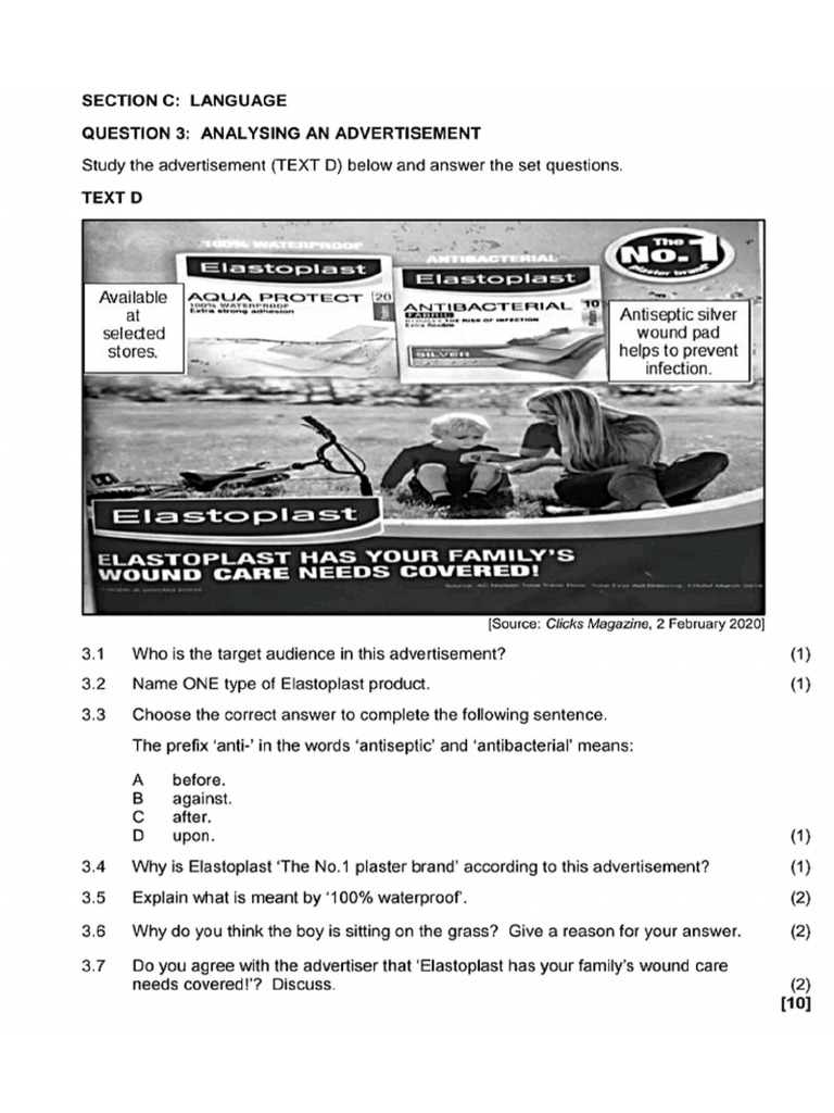 Grade 11 Advertisement. | PDF