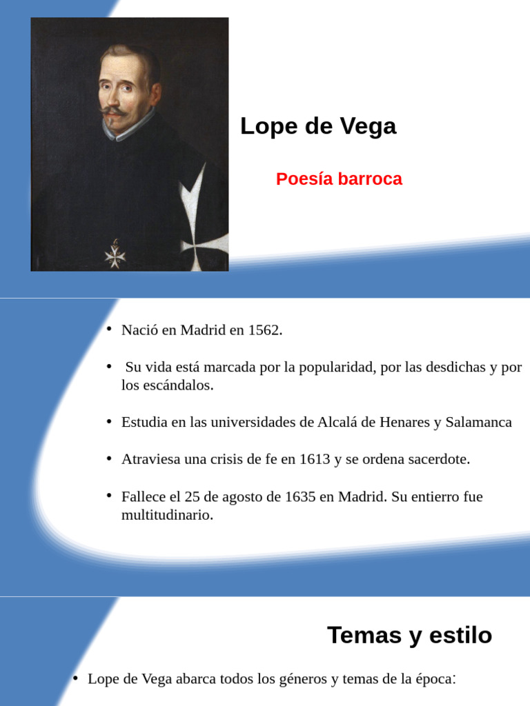 Lope de Vega | PDF | Poesía | Sonetos
