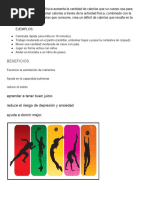 Tabla de Mets | PDF | Metabolismo | Caloría