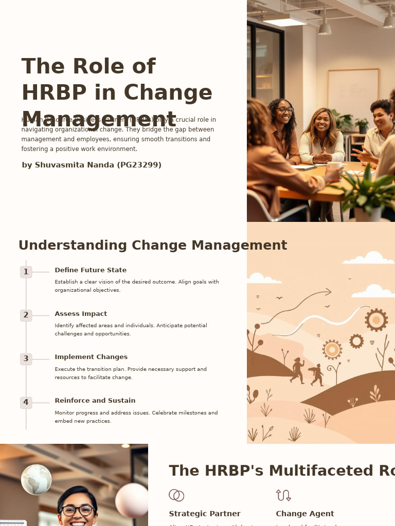HRBP's Role in Change Management | PDF | Change Management | Leadership