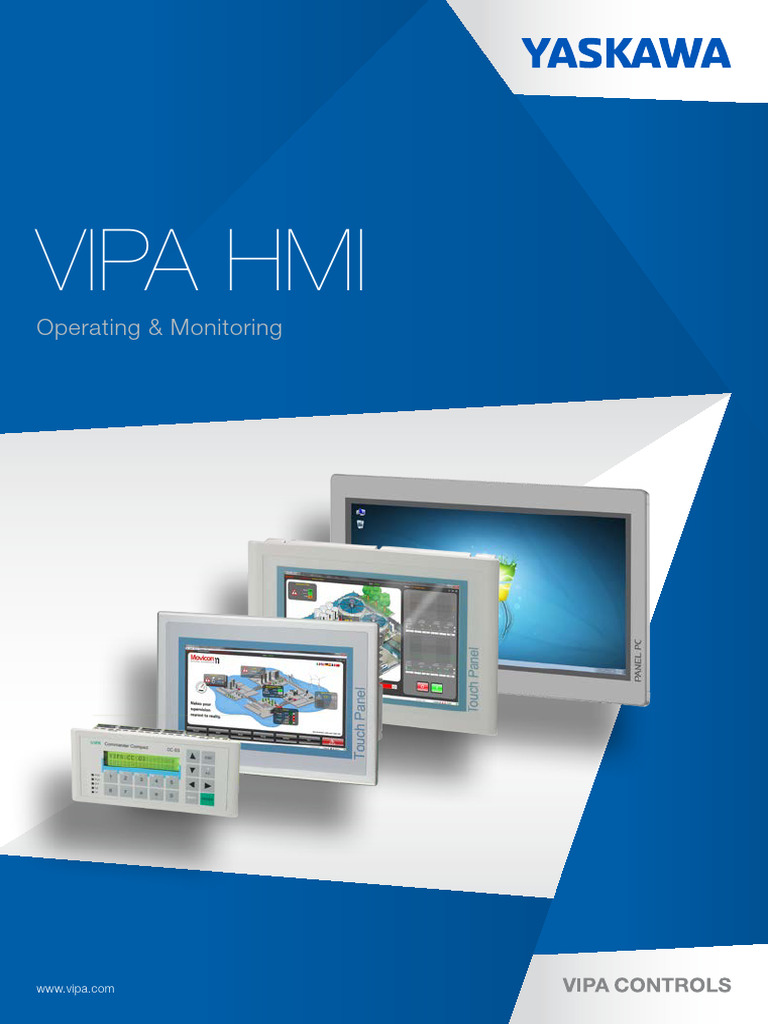 2016 11 VIPA Broschuere EK007809 HMI ENG Web | PDF | Display Resolution | Operating System