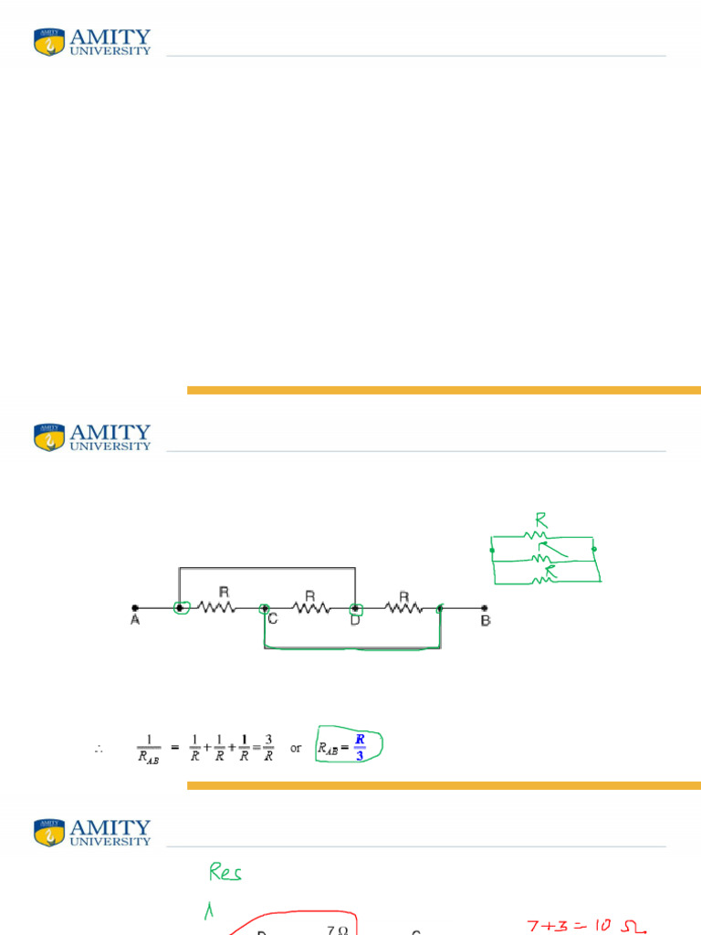 Lecture 4 BEE (Tutorial 1) | PDF | Series And Parallel Circuits | Electrical Network