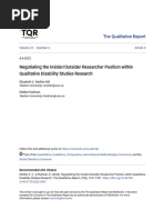 Researcher Positionality - A Consideration of Its Influence and Place ...