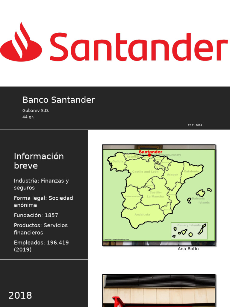 Banco Santander | PDF | Política