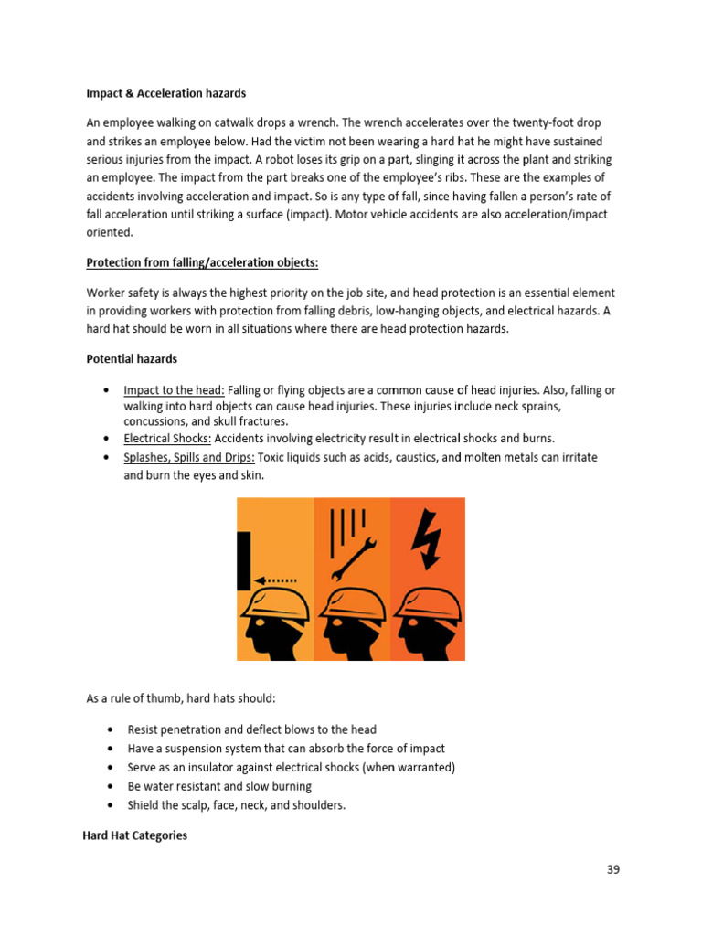 28 - Impact and Acceleration Hazards - Safety Measures | PDF | Safety