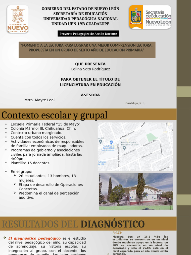 Examen Profesional Upn Celina | PDF | Educación primaria | Escuelas