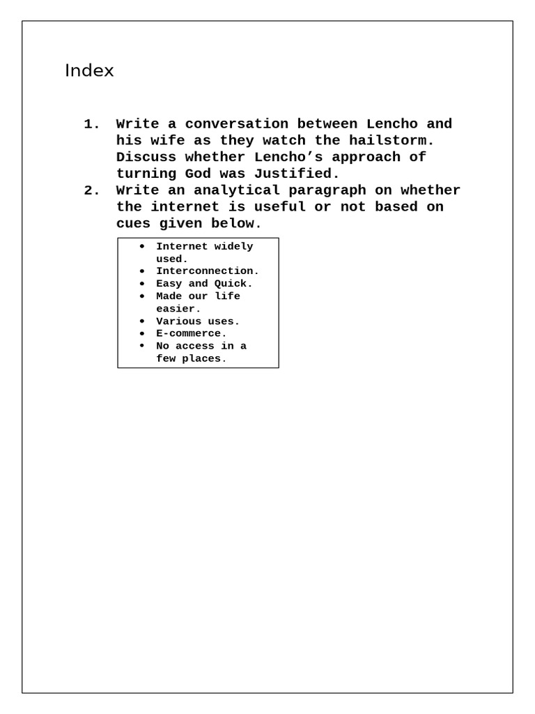 English Index | PDF | Social Science
