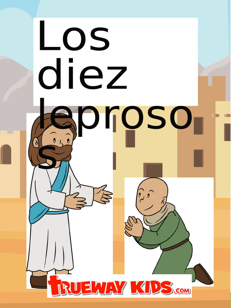 Los diez leprosos: Lección para niños | PDF | Lepra | Jesús
