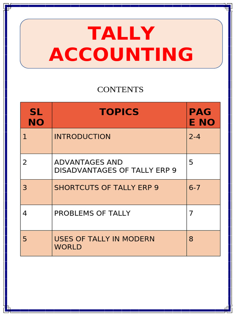 Tally Ac Project | PDF | Enterprise Resource Planning | Voucher