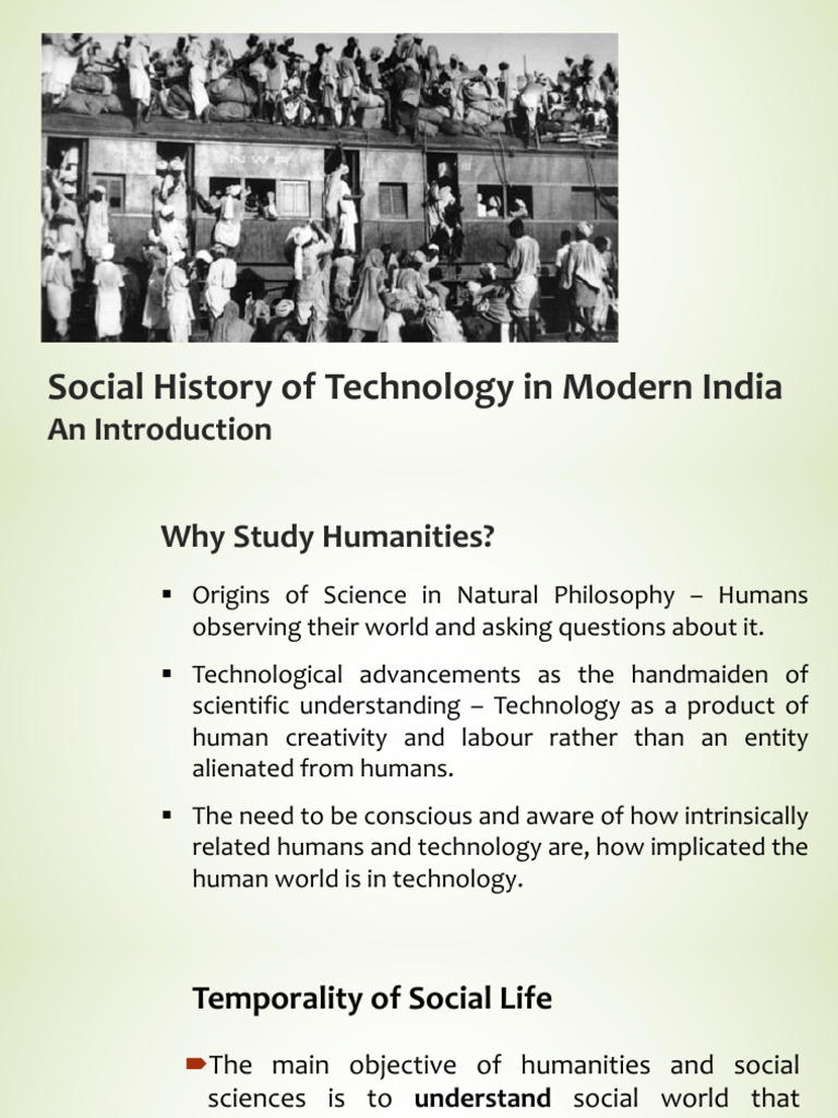 Introduction To Social History of Technology | PDF | Time | Reality