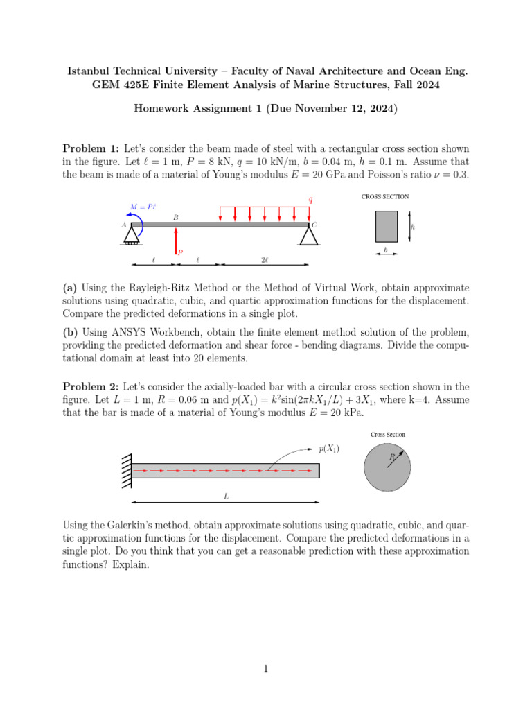 Gem425e Fall24 HW1 | PDF