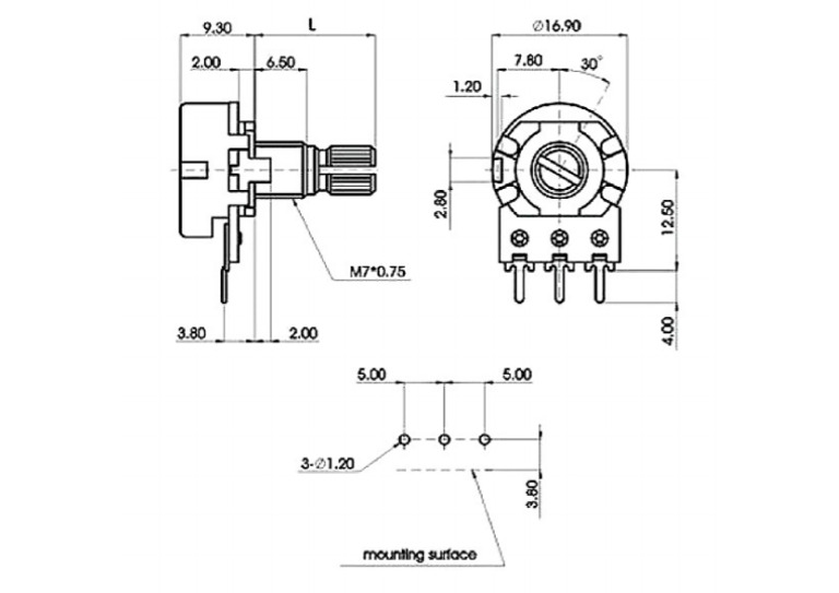 Pot-Obr Datasheet | PDF