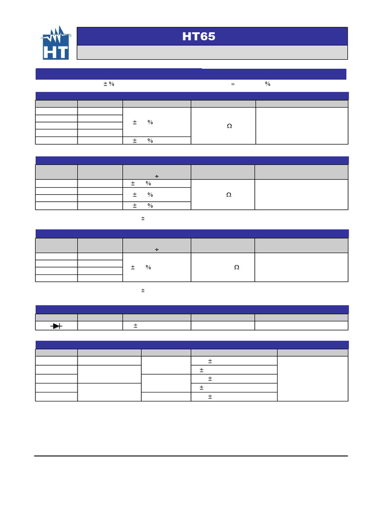 HT65 | PDF | Power Supply | Backlight