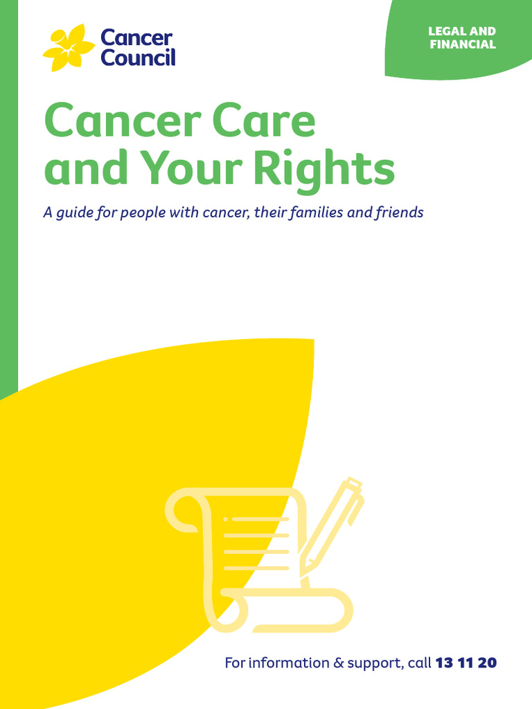 Cancer Care Rights Guide Australia | PDF | Prescription Drugs ...