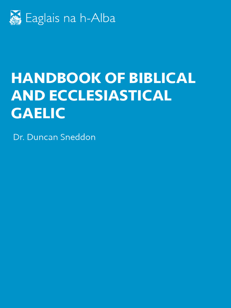 Er Gaelic Handbook v5 | PDF | Grammatical Number | Grammatical Gender