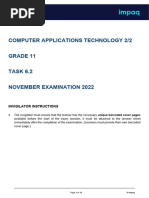 Grade 12 CAT ATP 2025 | PDF | Databases | Spreadsheet