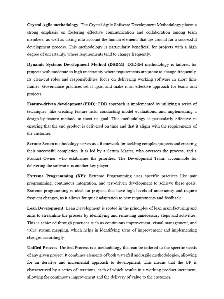 Agile Development Models | PDF | Software Development Process | Agile ...