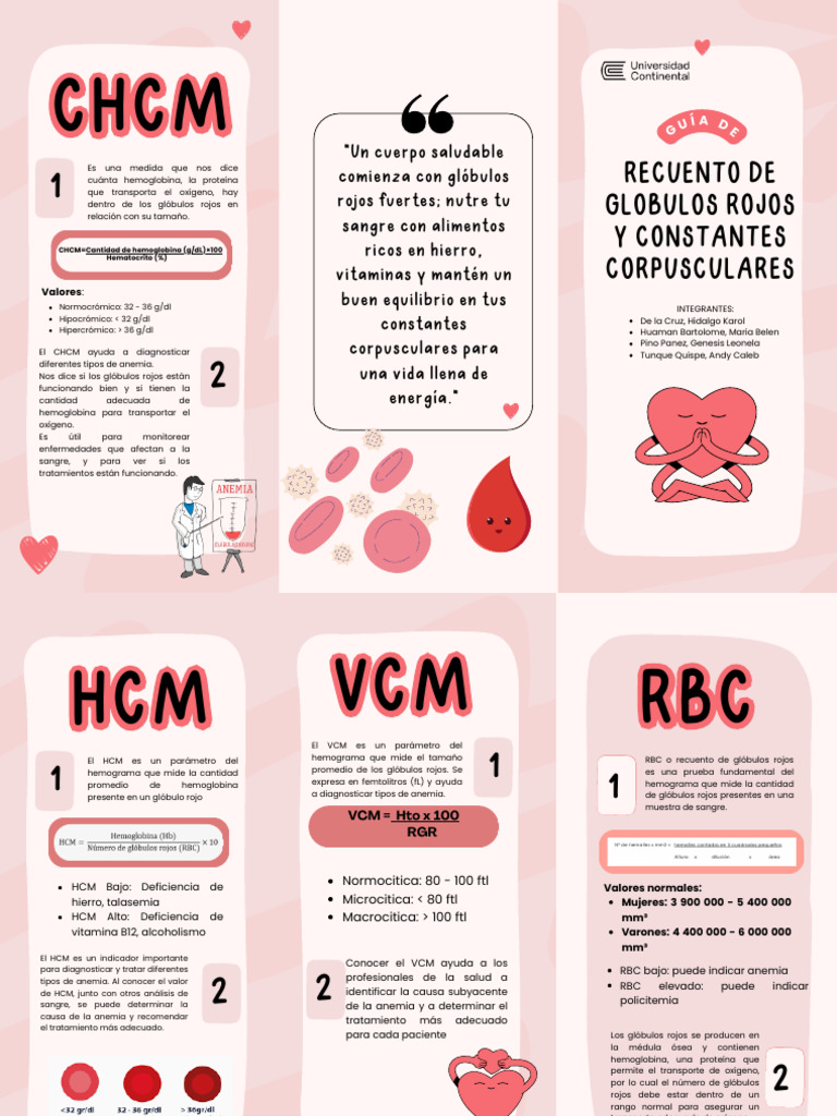 Recuento de Globulos Rojos y Constantes Corpusculares - 20241001 ...