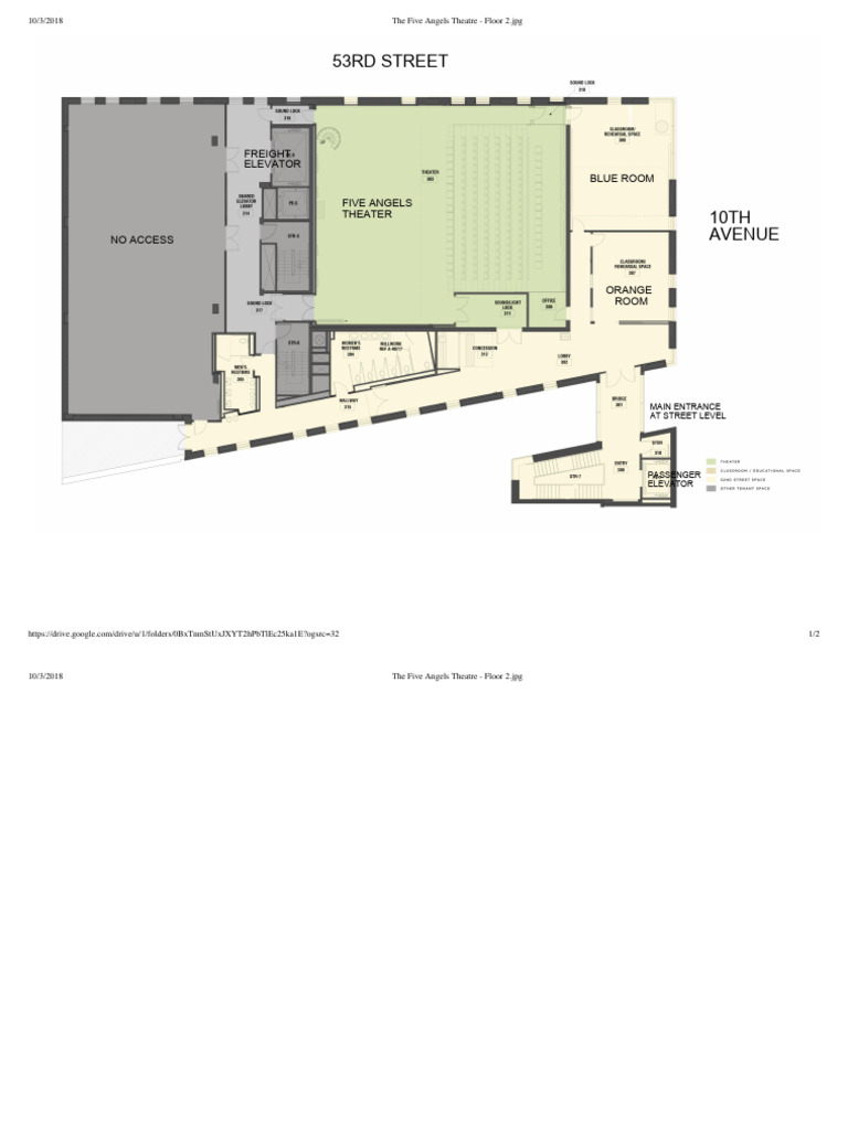 The Five Angels Theater - Floor2 | PDF