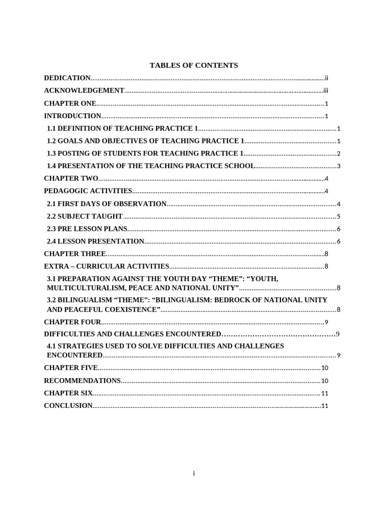 EVANS TP1 REPORT | PDF | Teachers | Evaluation