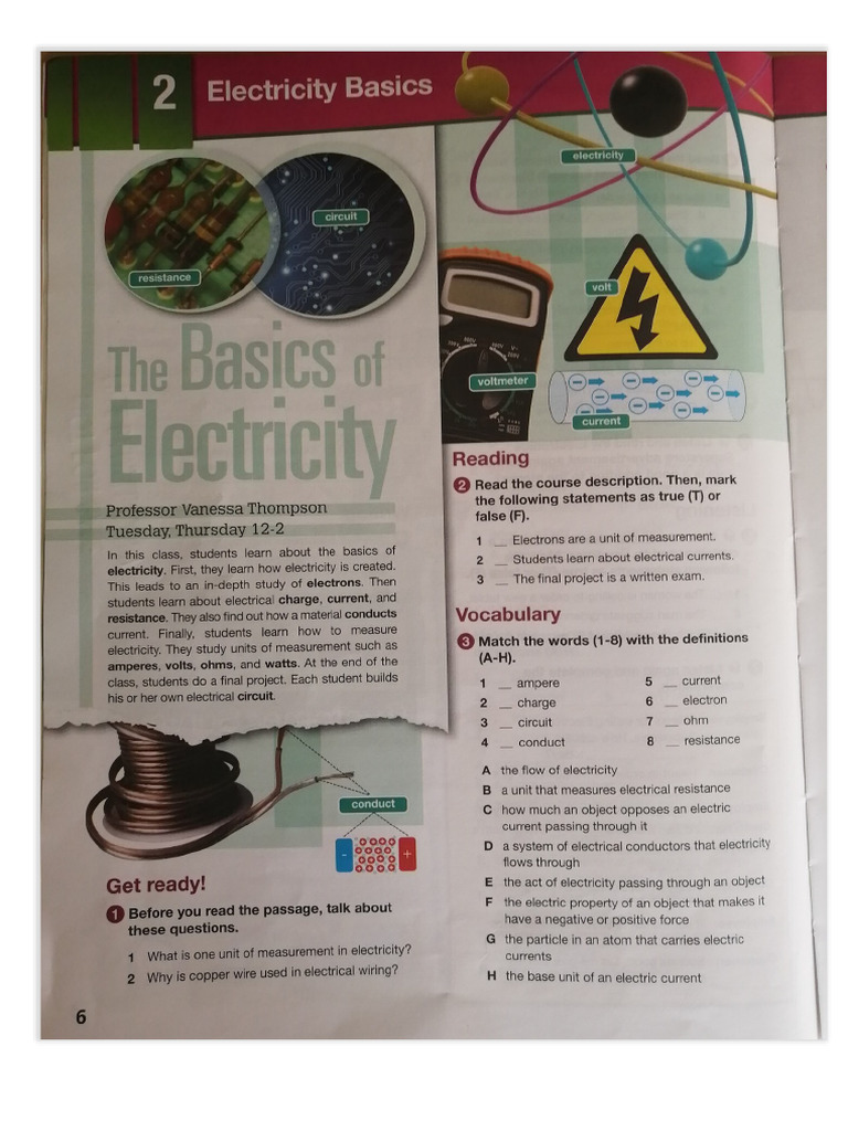Unit 2 Electricity Basics | PDF