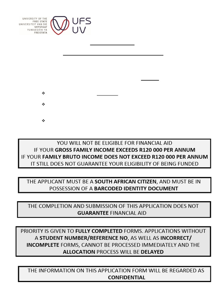 Financial Aid Application Guide | PDF | Birth Certificate | Loans