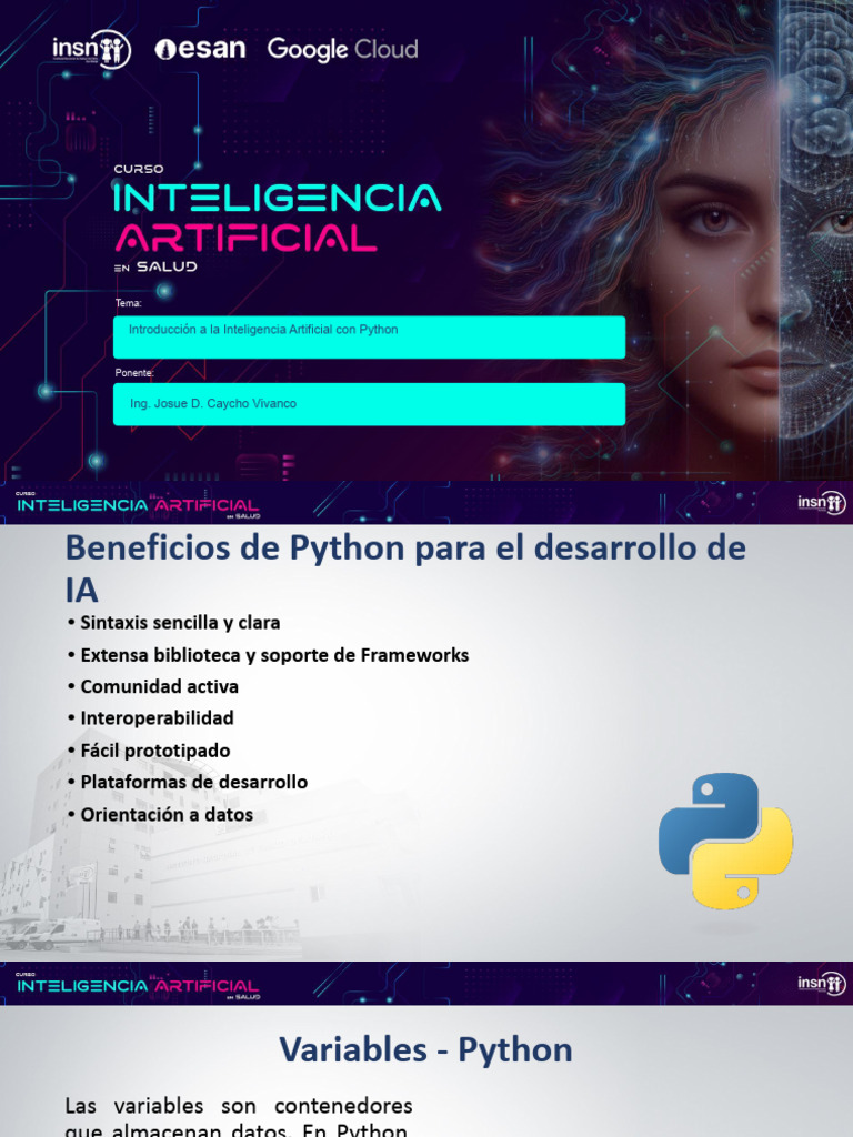 Modulo 2 - Josue Caycho | PDF | Python (lenguaje de programación) | Visión por computador