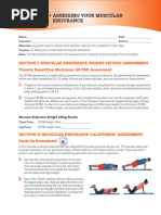 G4-Curl Up Test | PDF | Physical Fitness | Physical Therapy