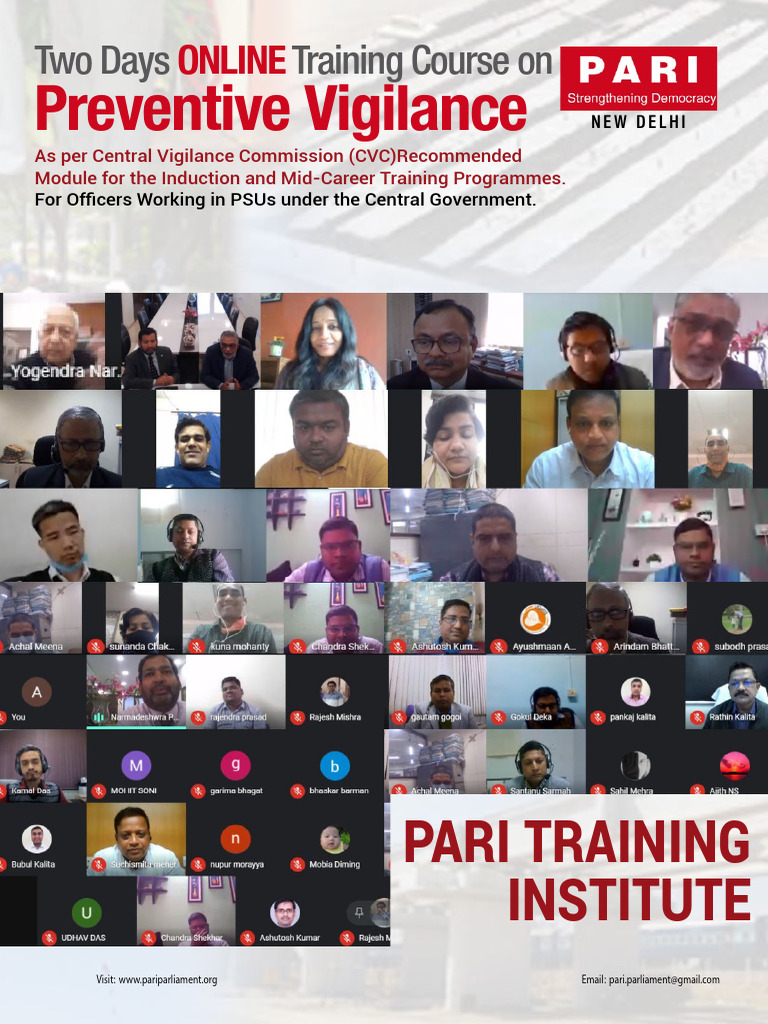 Preventive Vigilance Brochure Revised March 16 and 23 2021 | PDF ...