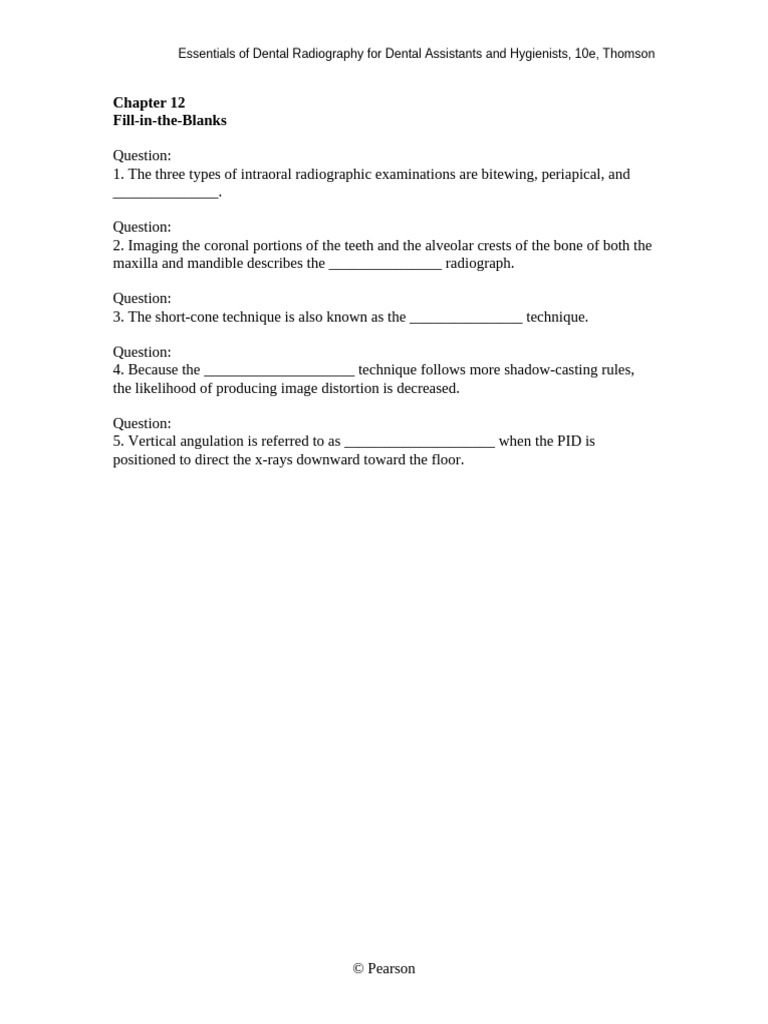 Chapter12 FITB | PDF