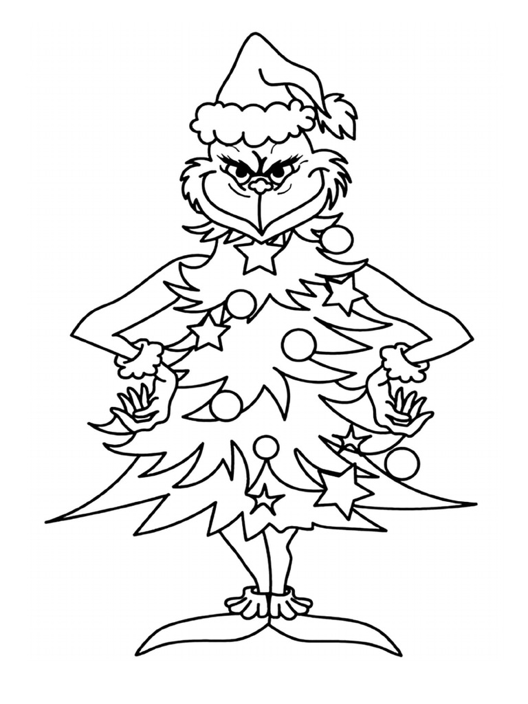 Grinch Przebrany Za Choinke | PDF