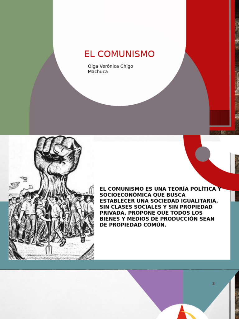 El Comunismo Veronica Machuca | PDF | Comunismo | Ideologías económicas