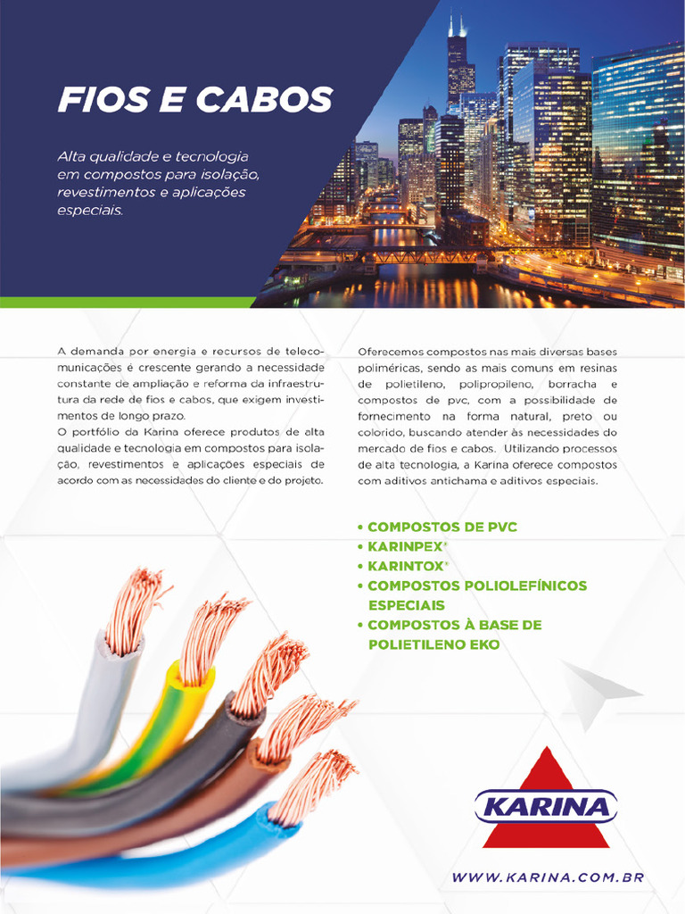 Fios e Cabos Portugues 1 | PDF