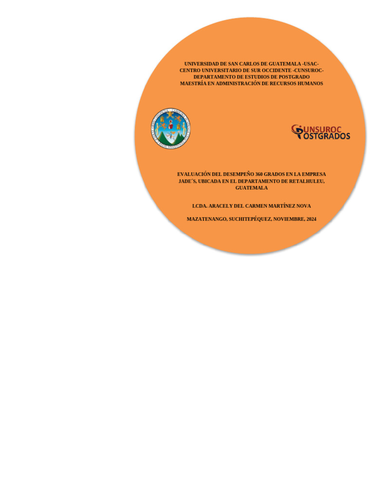 Formato Portada de Postgrado | PDF