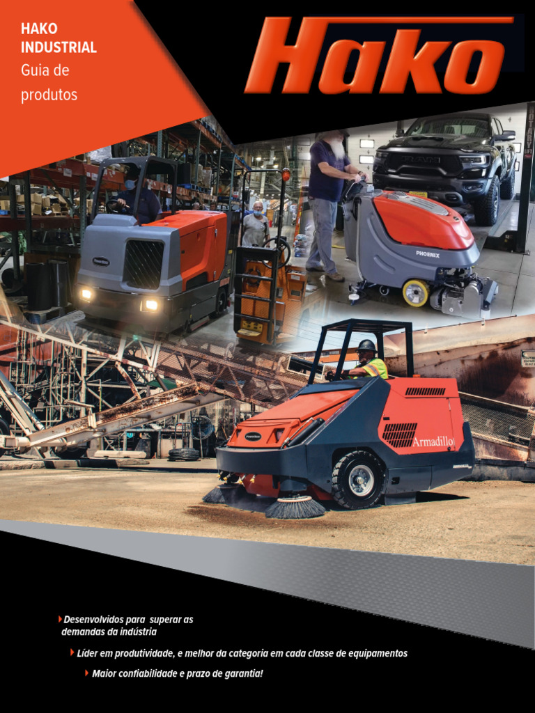 Linha Completa Hako Do Brasil PDF | PDF | Desperdício | Engenharia