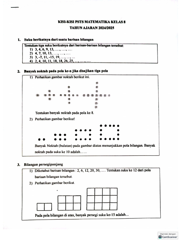 Latsol MTK Kls 8 | PDF