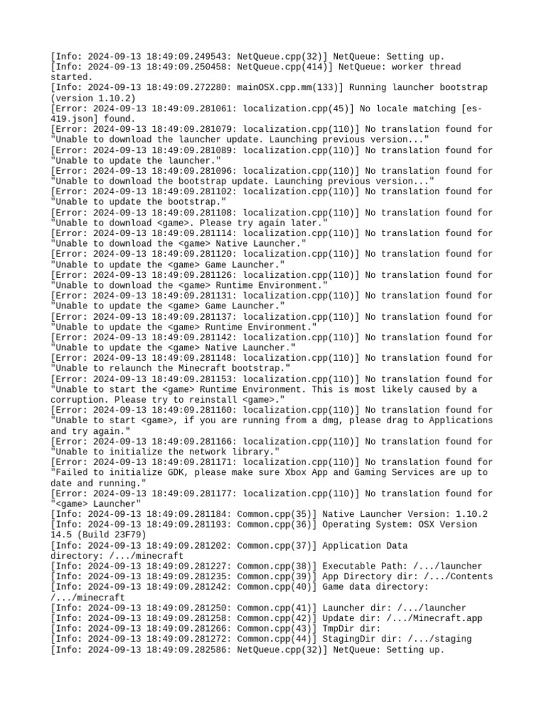 Launcher Log | PDF | Transport Layer Security | Json