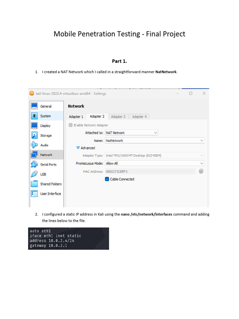 Mobile Penetration Testing Steps | PDF | Computer Architecture ...