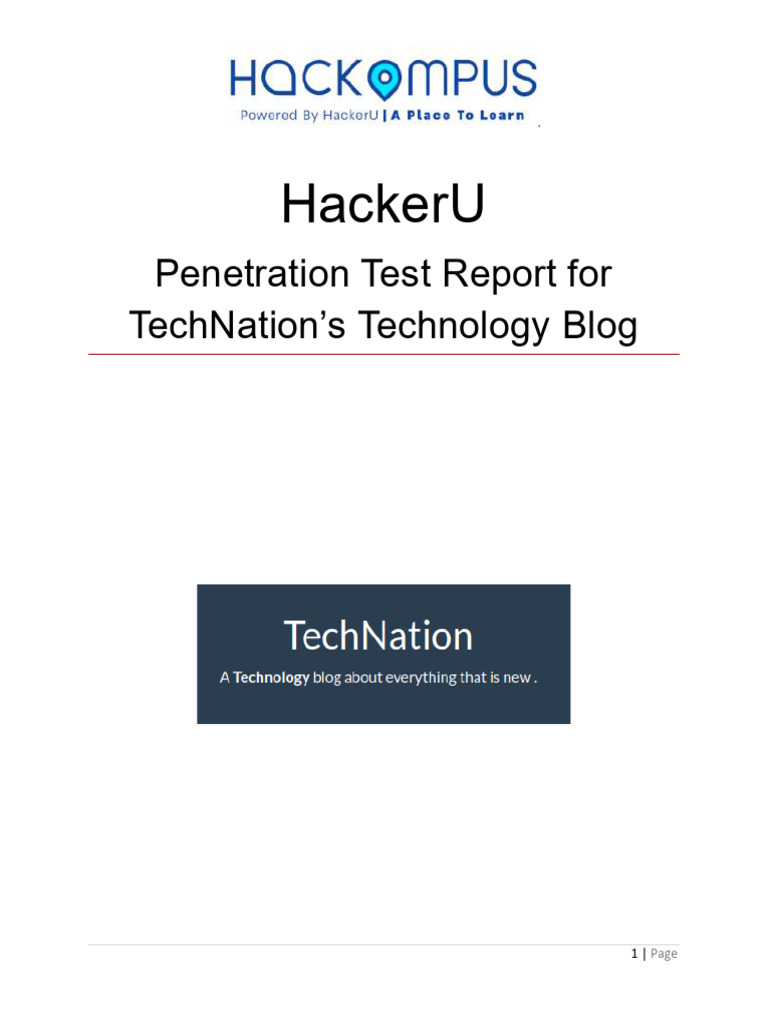 Web Application Penetration Testing Final Project Pdf Computer