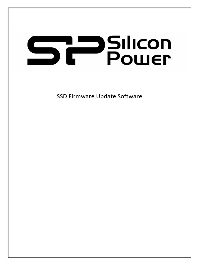 SP+SSD+firmware+update+software+user+manual EN | PDF | Solid State ...