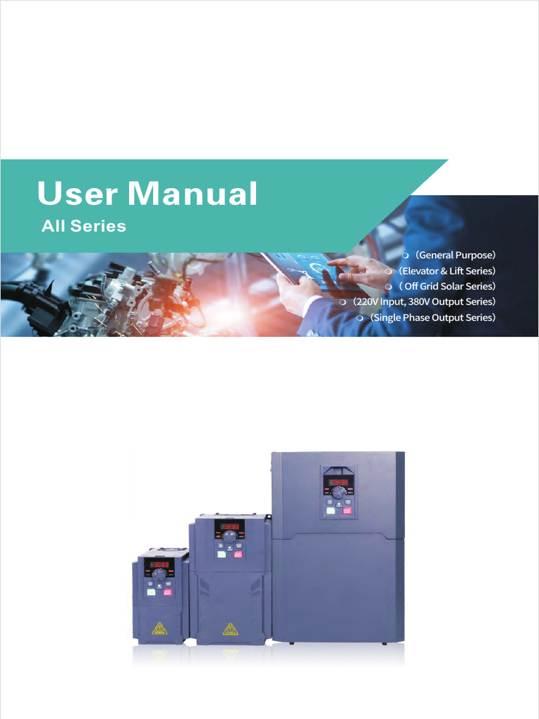 User Manual: All Series | PDF | Power Inverter | Alternating Current